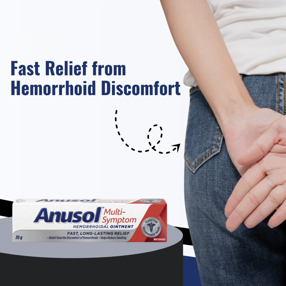 Buy Anusol® Multi-Symptom Hemorrhoid Relief Ointment | Quick Pain ...