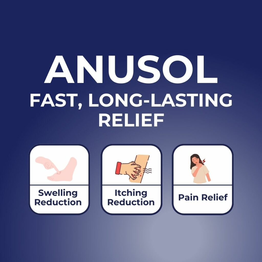 Buy Anusol® Multi-Symptom Suppositories - Fast Hemorrhoid Relief