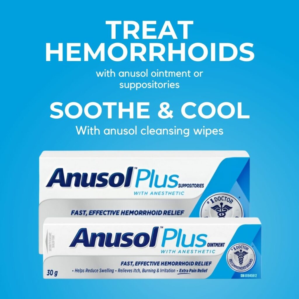 ANUSOL Plus Ointment | Fast Relief from Hemorrhoid Discomfort | #1 Doctor Recommended