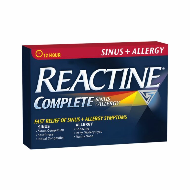 Shop Reactine Complete Sinus + Allergy for 12-Hour Relief | Pharmacy24