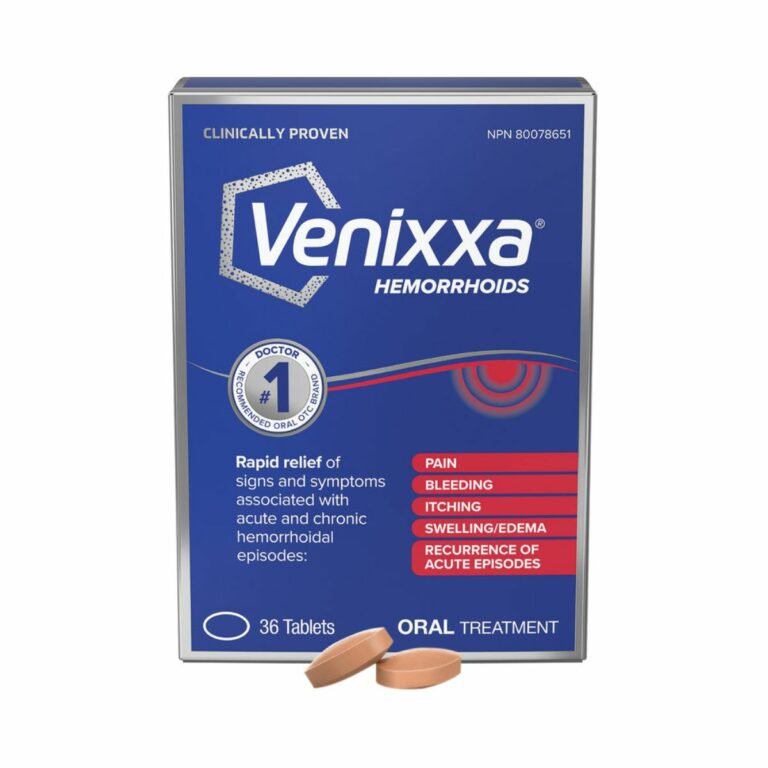 Buy Venixxa for Hemorrhoids | Clinically Proven Natural Solution
