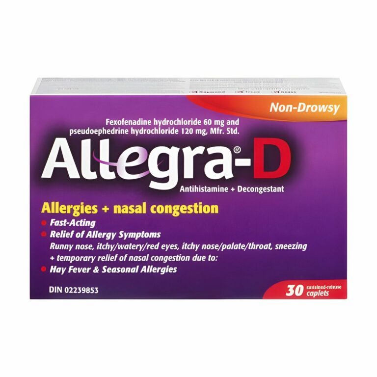 Shop Allegra-D Allergy and Congestion Relief | Effective 12 Hour Relief
