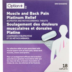 Muscle and Back Pain Platinum Relief Option+ - Pharmacy 24