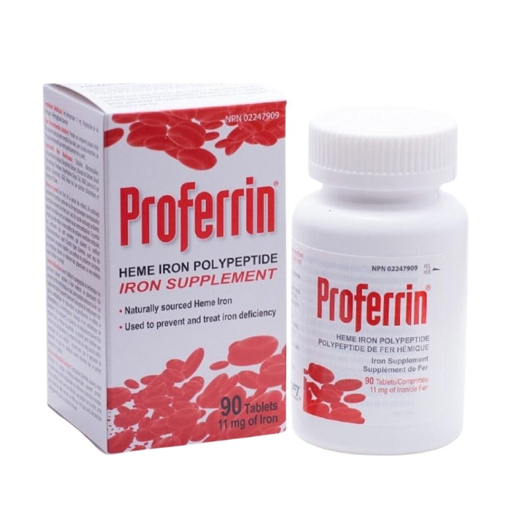 Buy Proferrin Heme Iron Polypeptide | High Absorption Iron Supplement ...