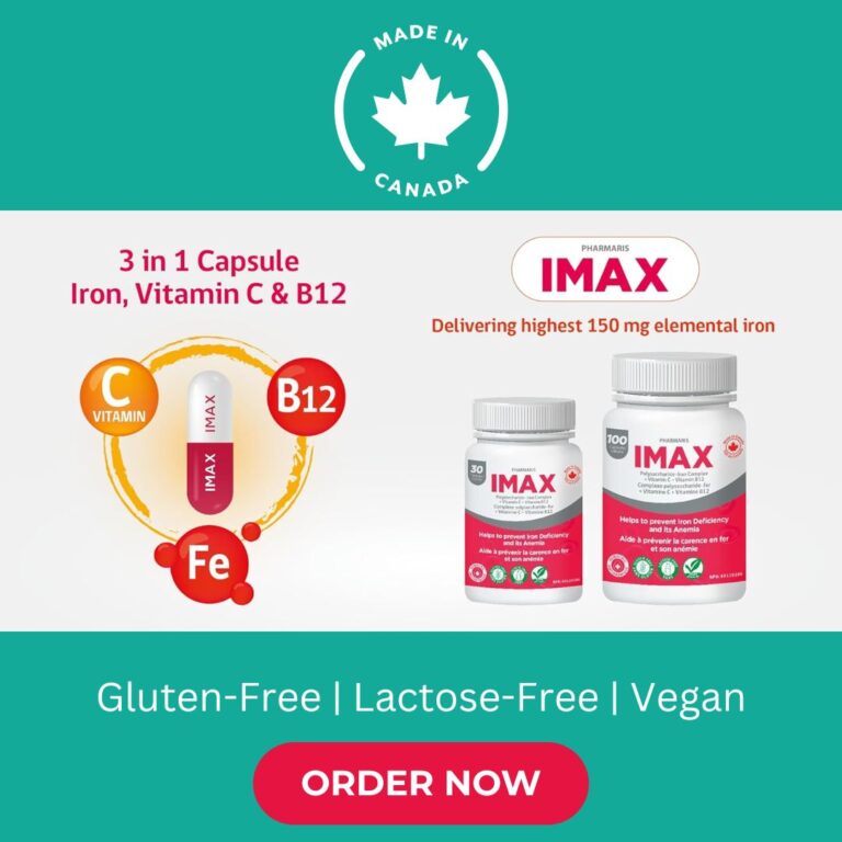 Buy IMAX Polysaccharide Iron Complex + Vitamin C + Vitamin B12