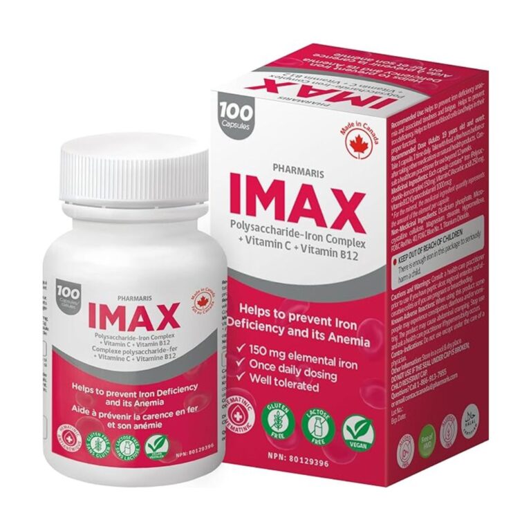 Buy IMAX Polysaccharide Iron Complex + Vitamin C + Vitamin B12