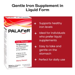 Buy Palafer Iron Liquid (Suspension) | High Absorption Iron Supplement ...