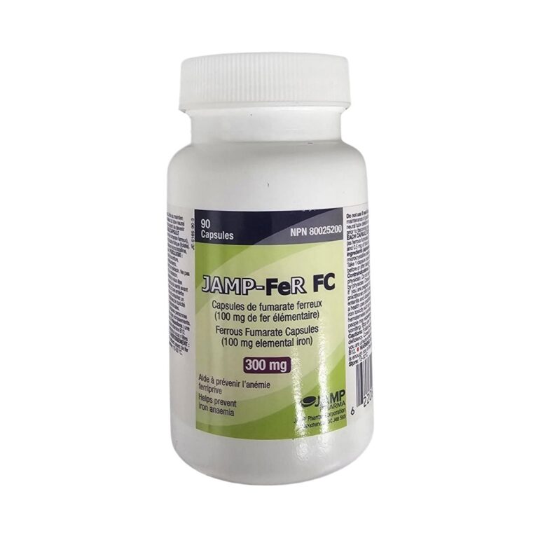 Buy Jamp Fer FC Capsule 300+0.5+200m – Effective Iron Supplement ...