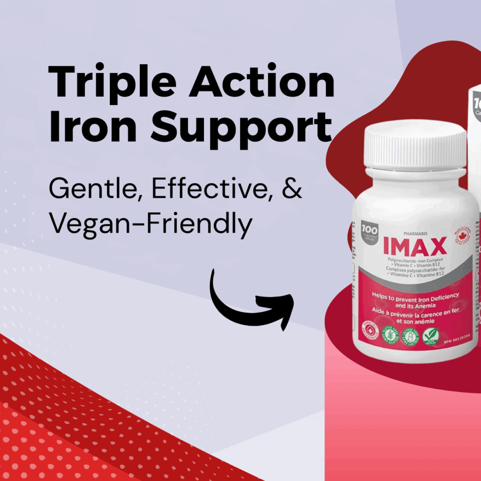 Buy IMAX Polysaccharide Iron Complex + Vitamin C + Vitamin B12