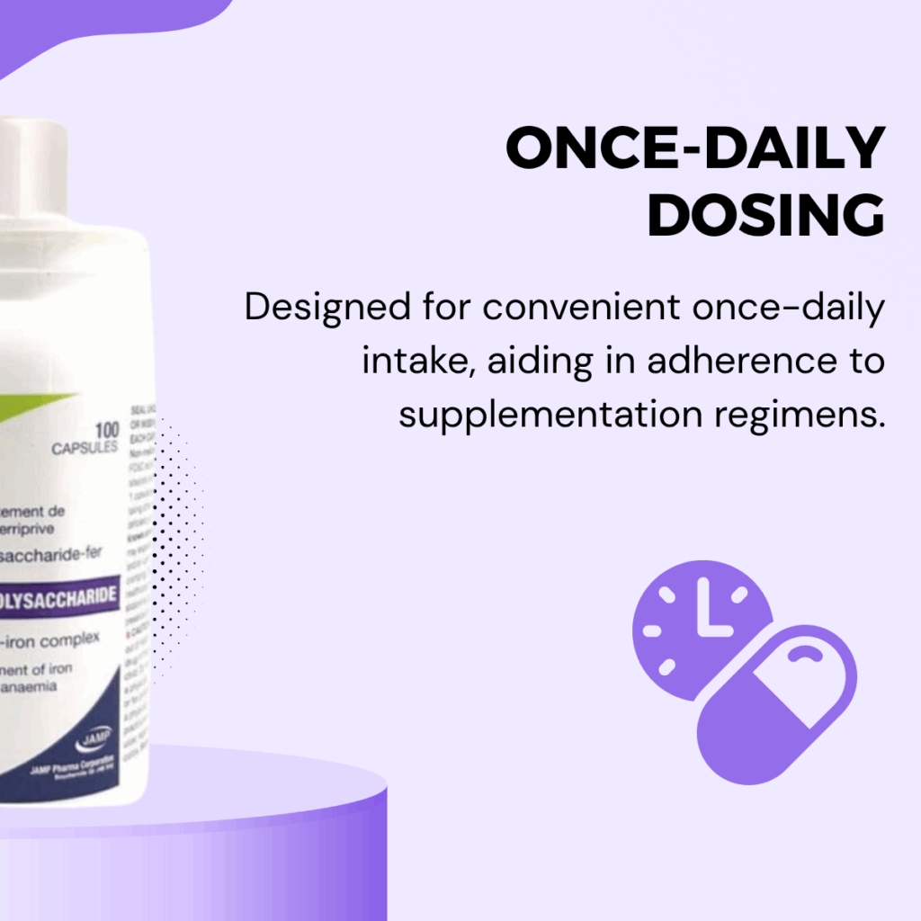 Buy Ferrous Polysaccharide 150mg Jamp – Effective Iron Supplement ...