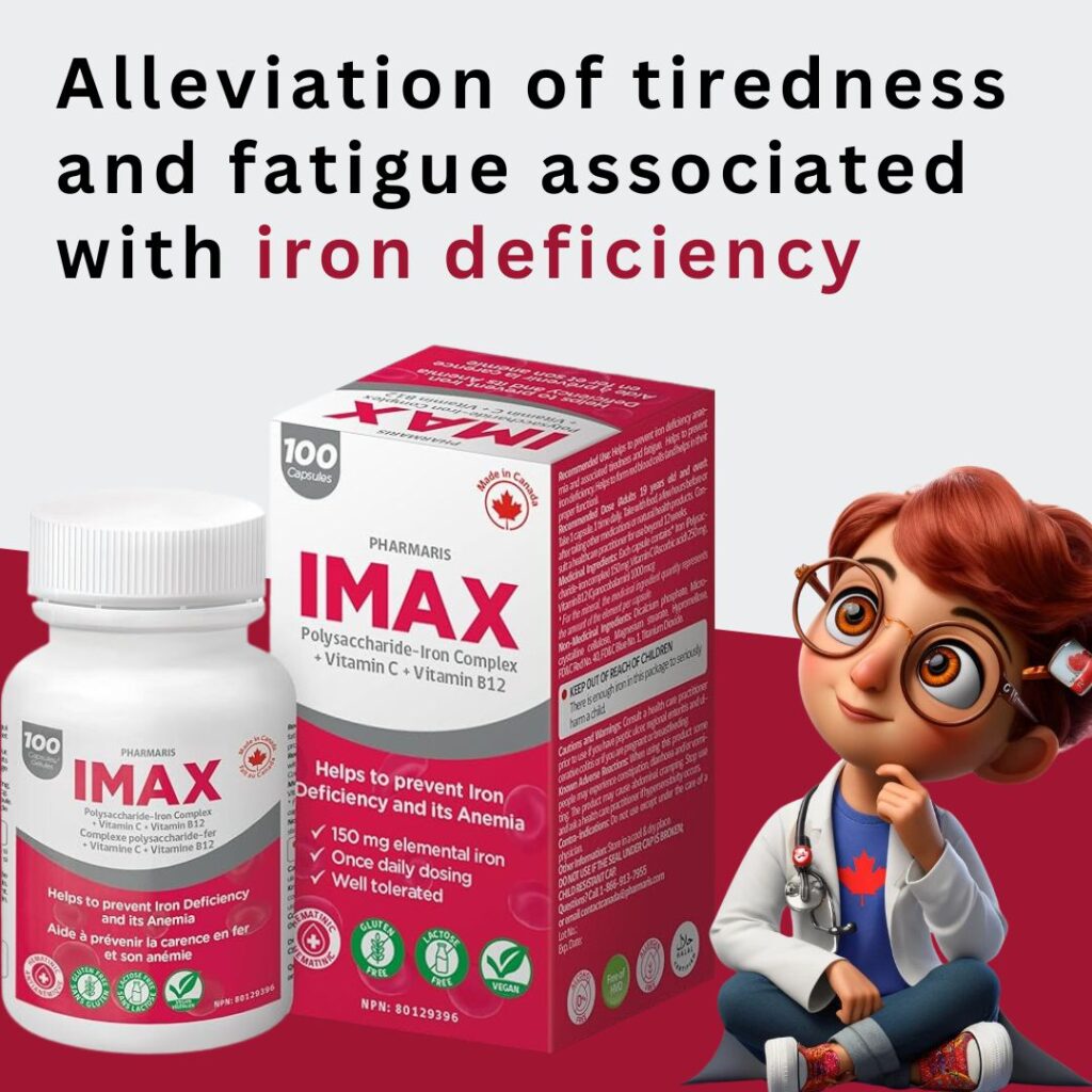 Buy IMAX Polysaccharide Iron Complex + Vitamin C + Vitamin B12