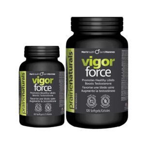 Prairie Vigor Force Men’s Vitality & Energy Softgels | Buy Now